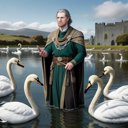 In ancient Ireland, King Lir had four children: Fionnuala, Aodh ...