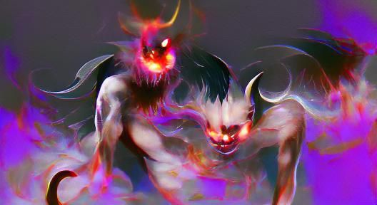Demon Spirit - AI Generated Artwork - NightCafe Creator