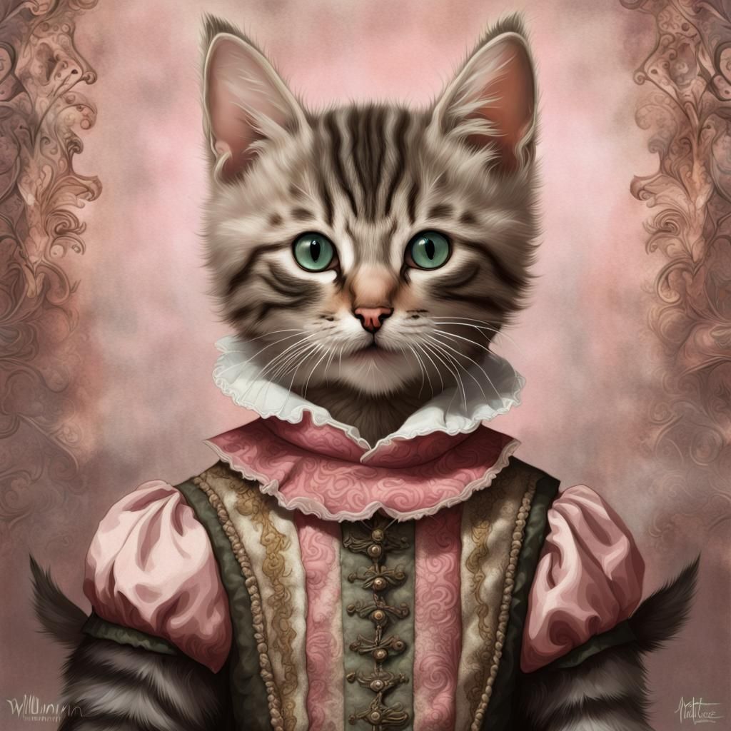 Renaissance kitten - Renaissance kitten