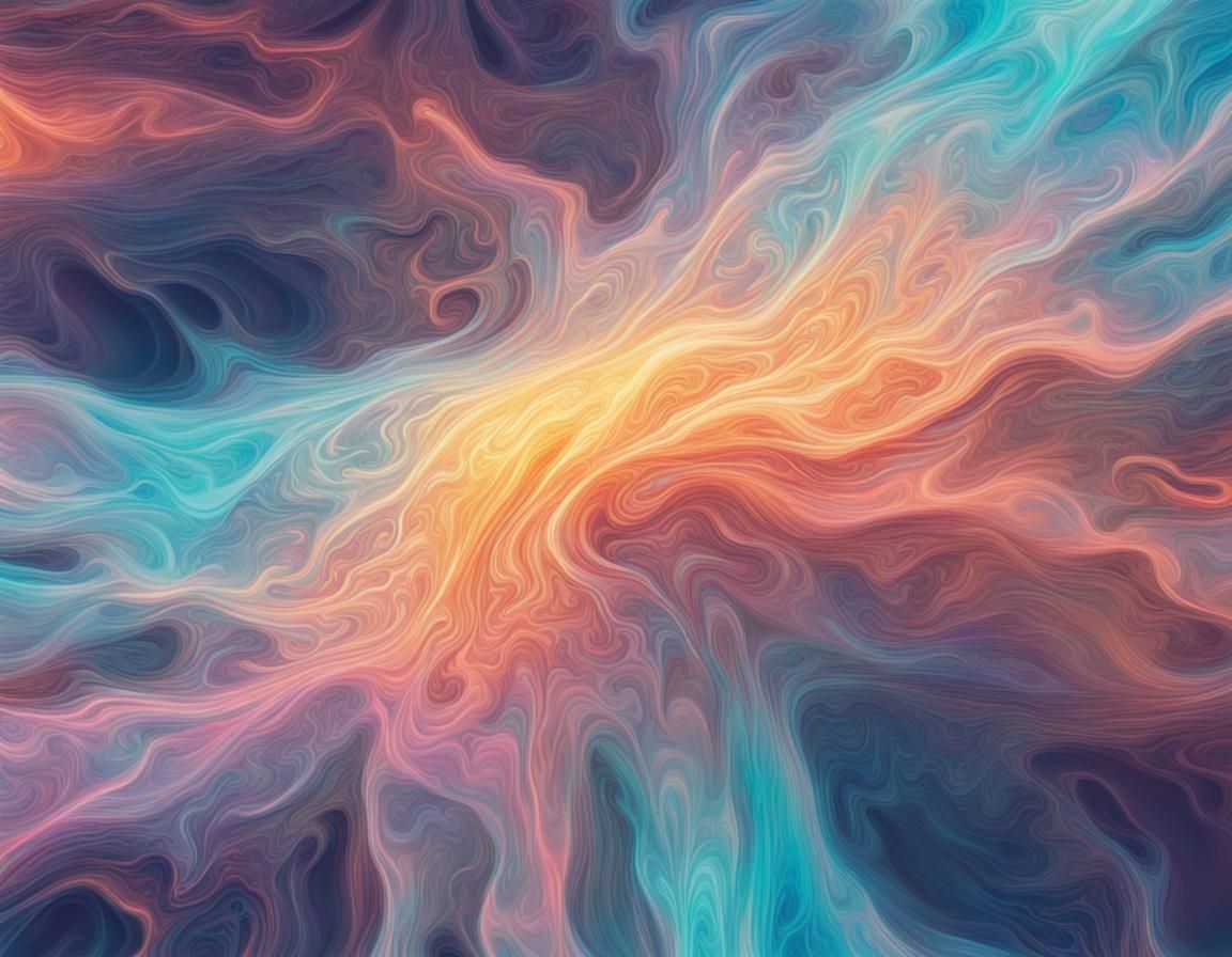 graphic design wispy background of magic, liquid made solid - AI ...