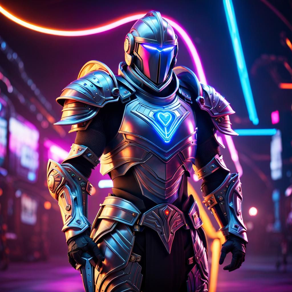 Medieval Cyborg Knight - AI Generated Artwork - NightCafe Creator