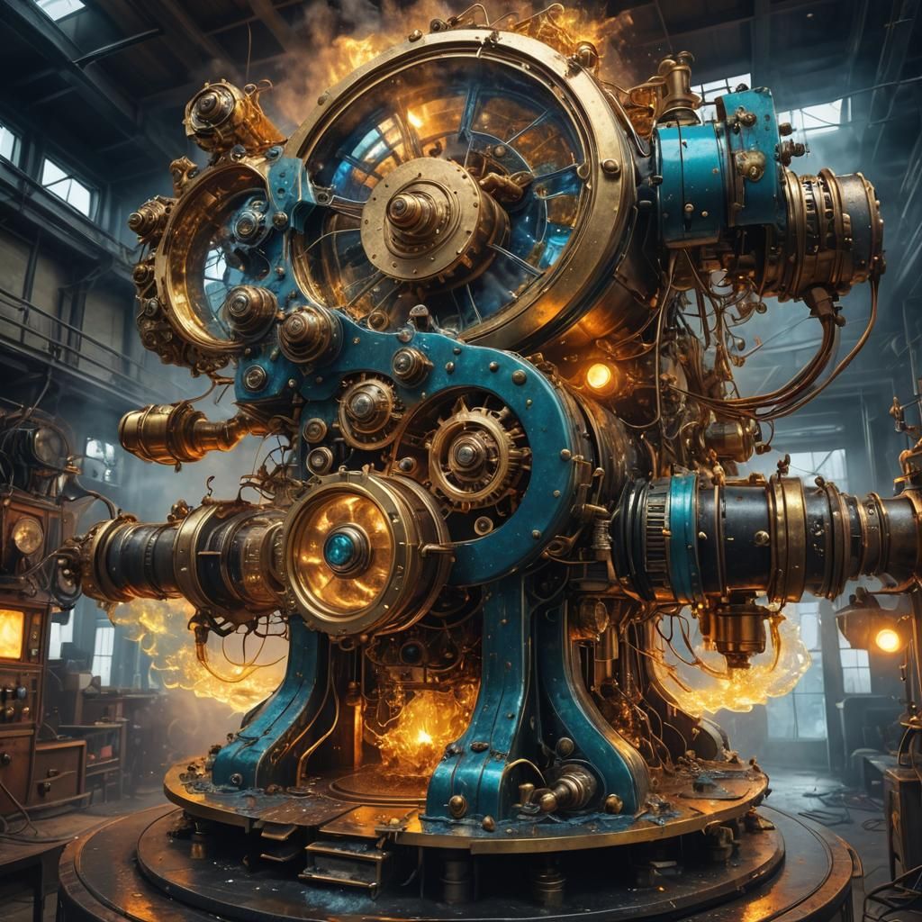 Multi-Purpose, Semi-Impractical Almost Useless Machine - AI Generated ...