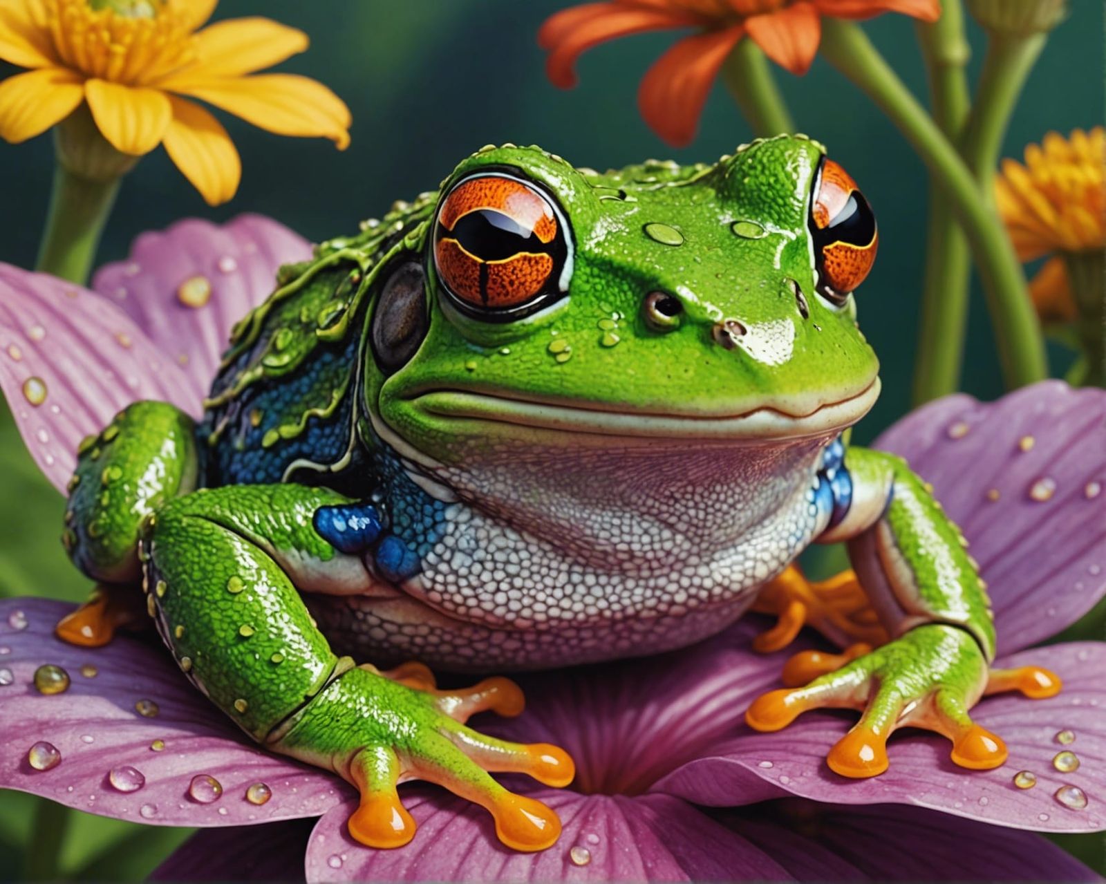 frog - AI Generated Artwork - NightCafe Creator