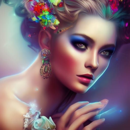 The Most Detailed Breathtakingly Beautiful, Enchanting Woman in a ...