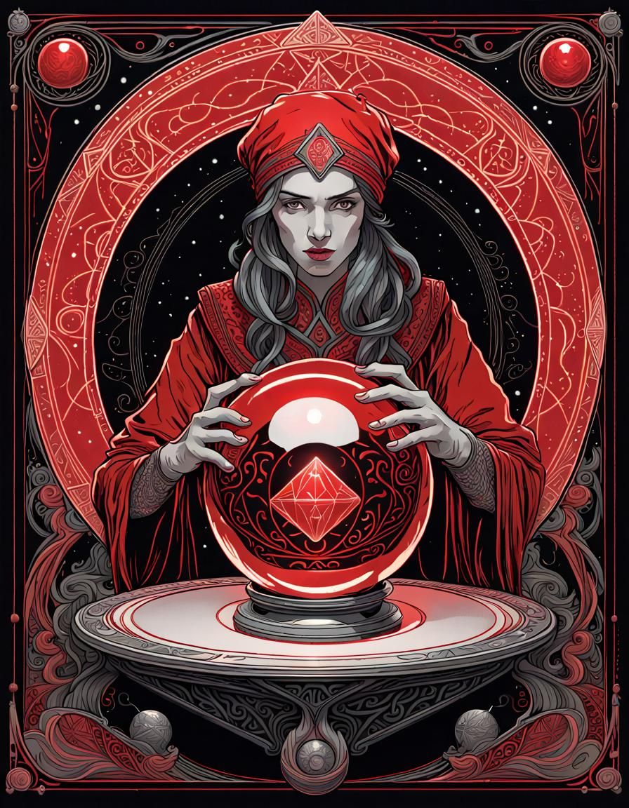 The Fortune Teller - AI Generated Artwork - NightCafe Creator