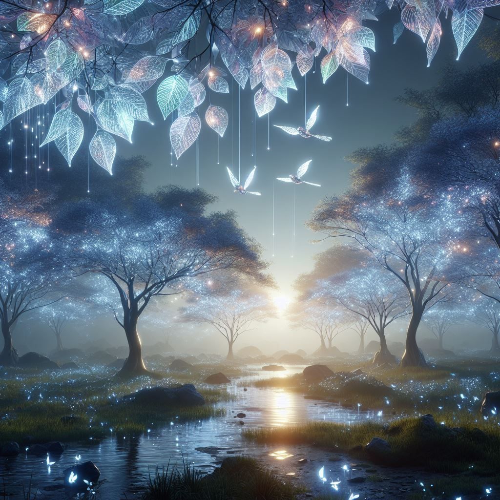 AI and nature in harmony - AI Generated Artwork - NightCafe Creator