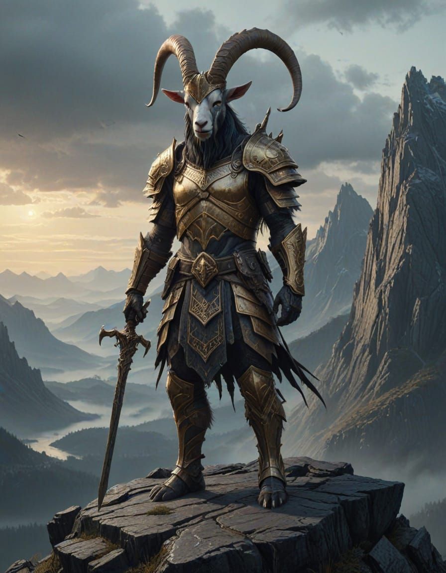 mighty goat king - mighty goat king