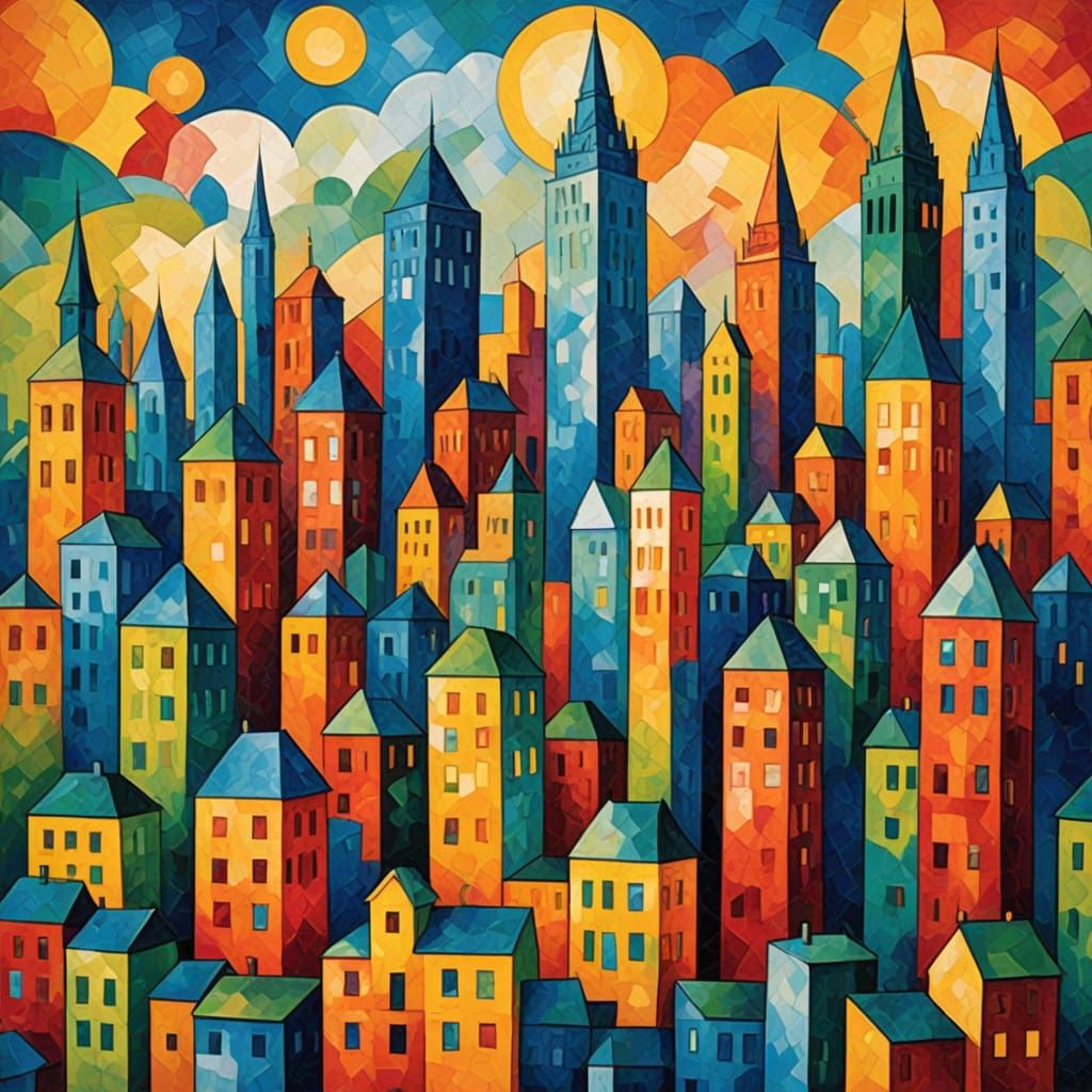 Math shape our city - Math Shapes the City in a Neo-Impress...