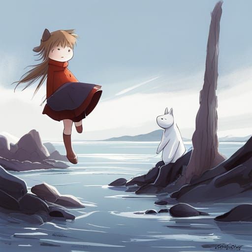 Moomin - AI Generated Artwork - NightCafe Creator