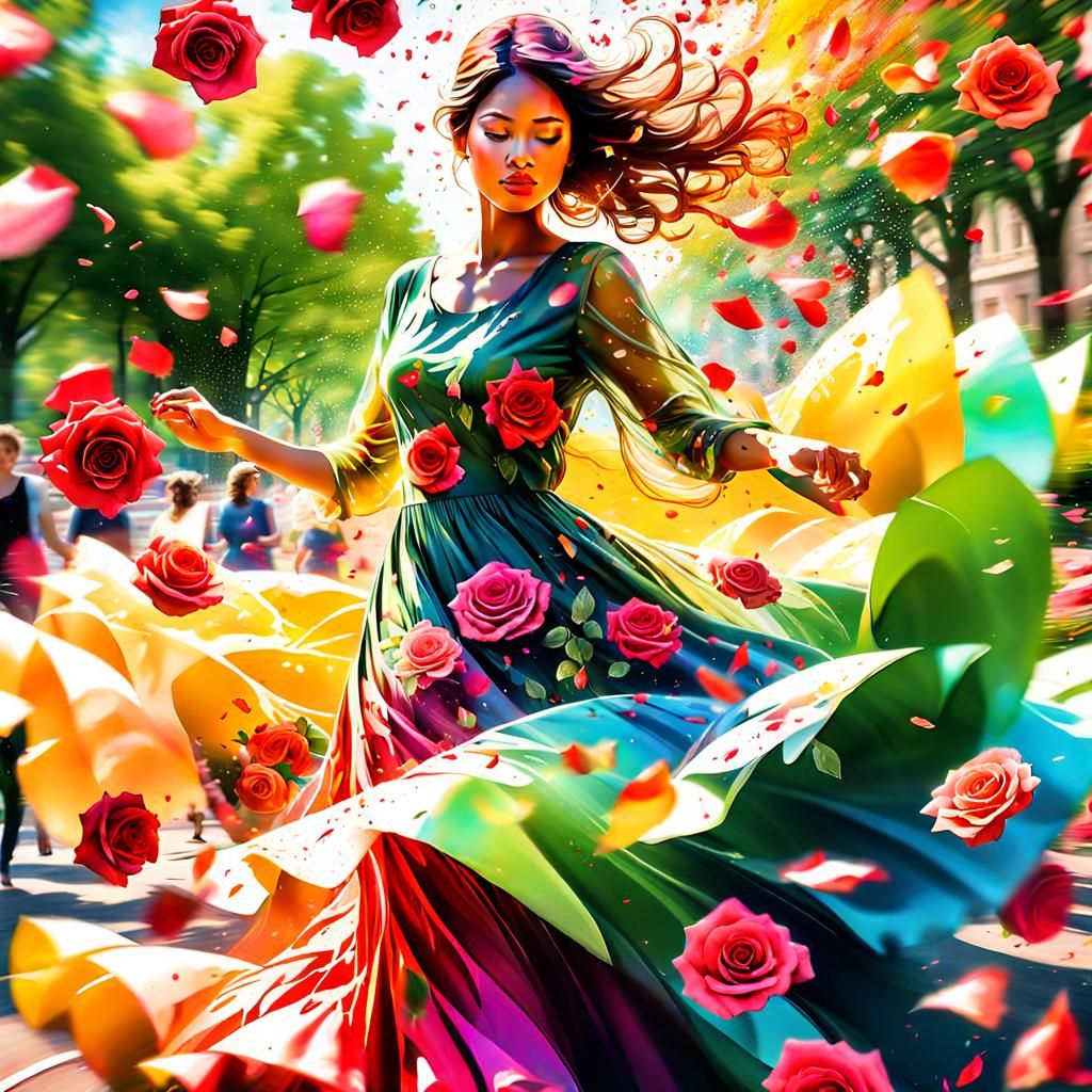 Flowers in bloom - AI Generated Artwork - NightCafe Creator