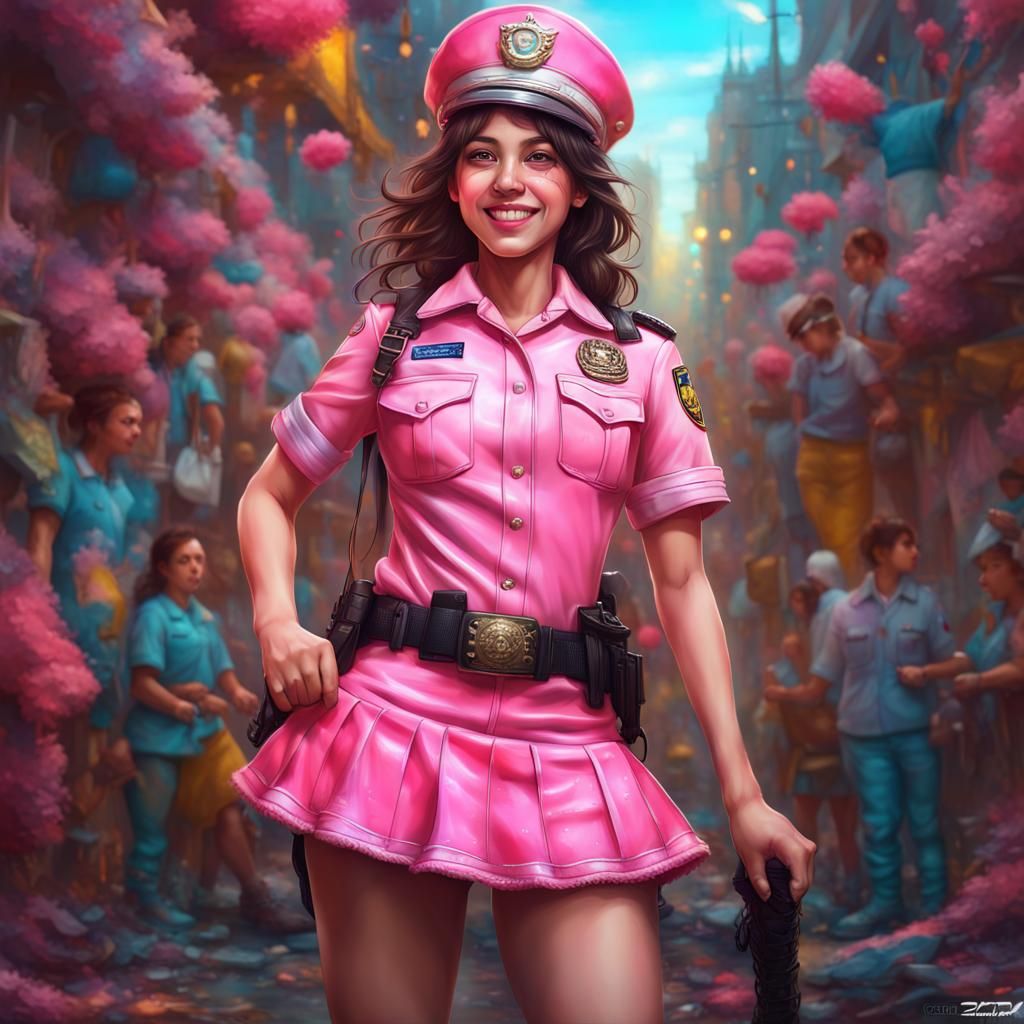 Happy Insanely detailed photograph of an elaborate gorgeous brunette 18 years girl wearing a ...