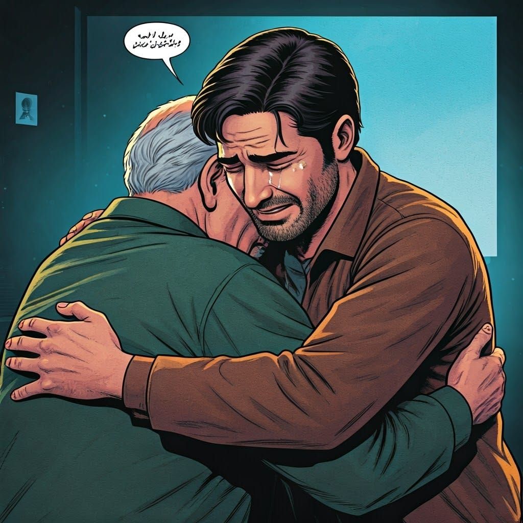 I miss your hug, daddy - A Son's Emotional Reunion with His ...