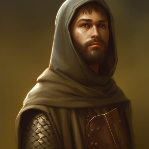 Hooded ranger - AI Generated Artwork - NightCafe Creator