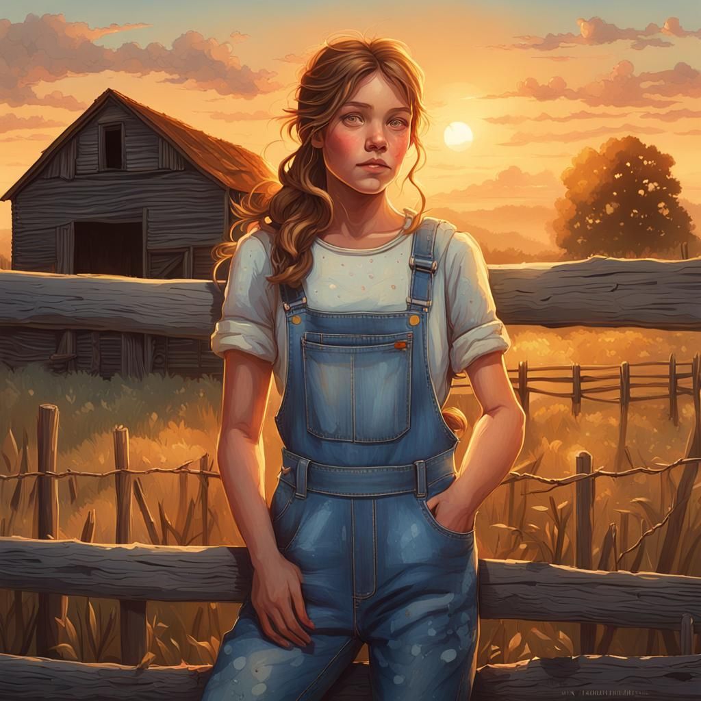 Rustic Farmstead: - AI Generated Artwork - NightCafe Creator