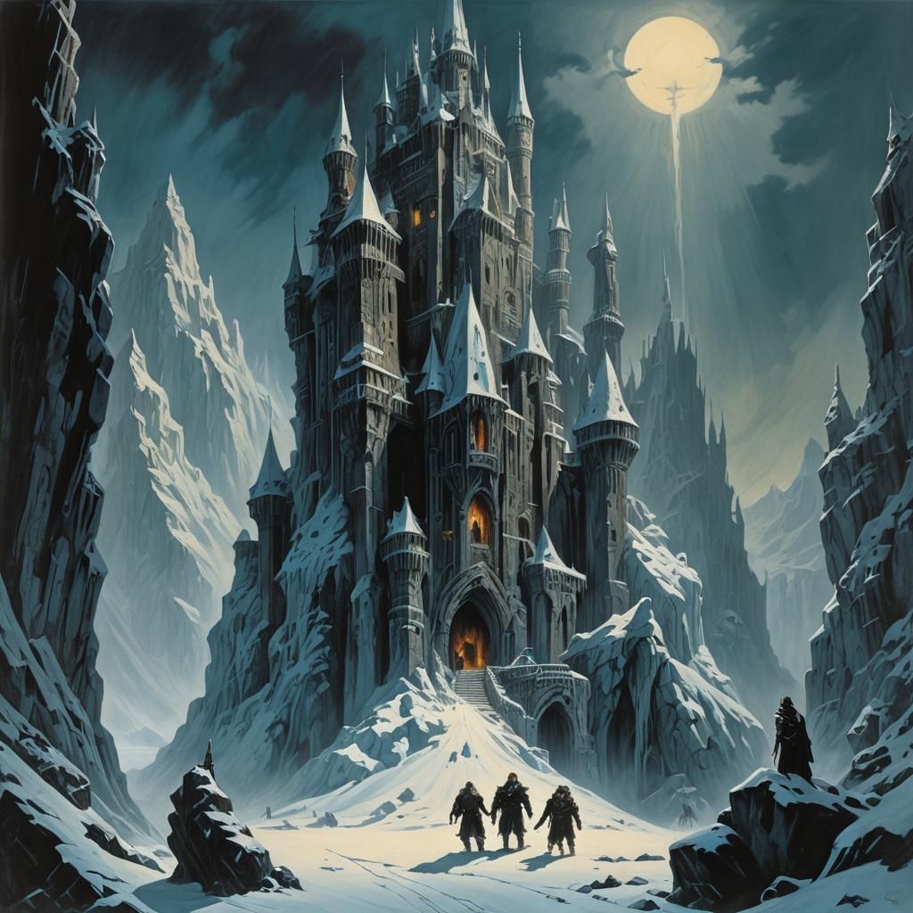 art by Bernie Wrightson, Boris Vallejo, Frank Frazetta, dark fantasy ...