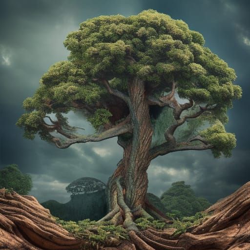 tree - AI Generated Artwork - NightCafe Creator