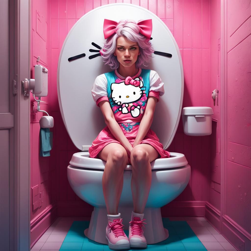 Hello Kitty - AI Generated Artwork - NightCafe Creator