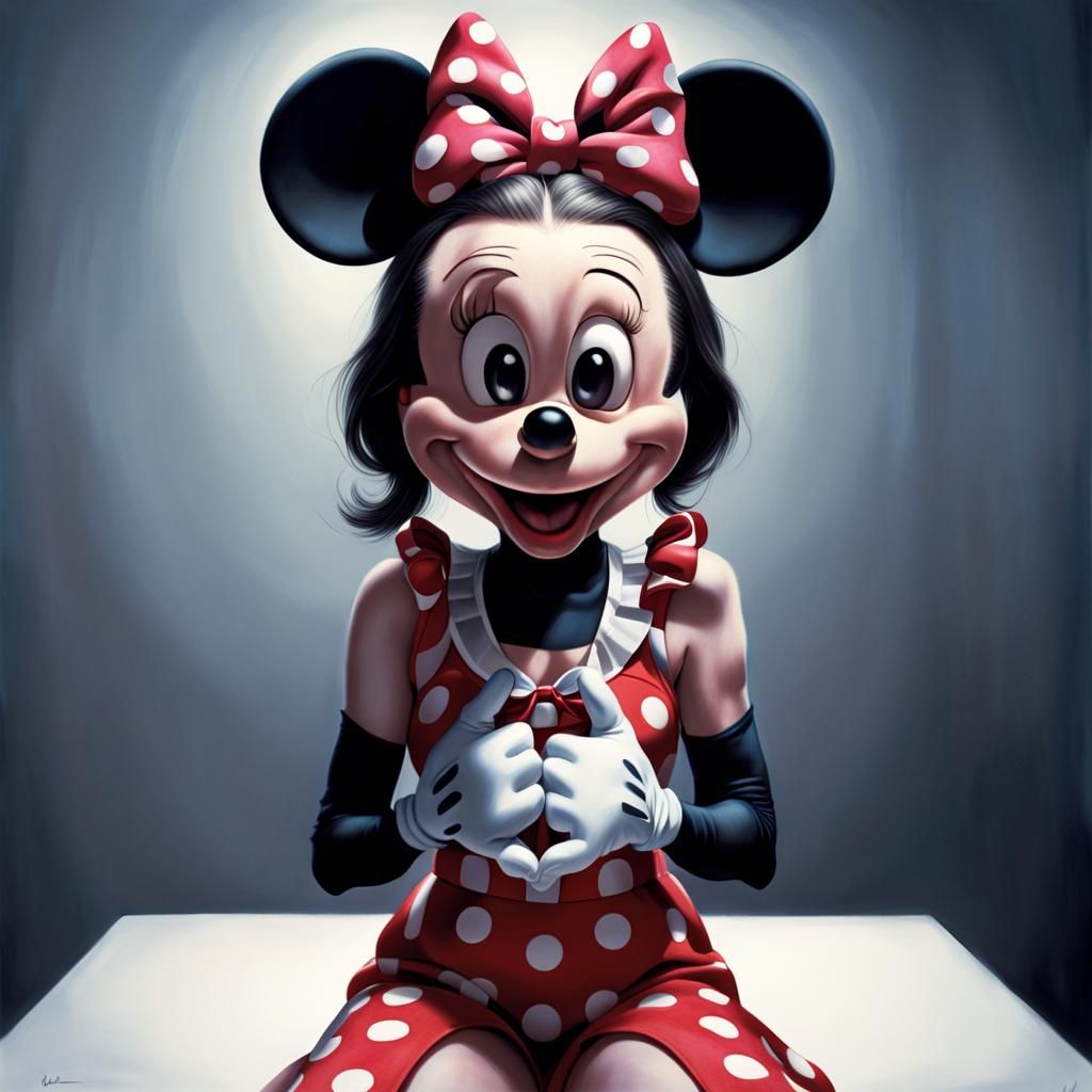 minnie mouse - AI Generated Artwork - NightCafe Creator