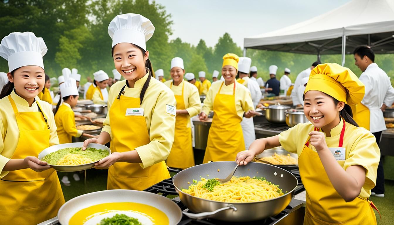 twin female chefs are cooking for her family members that is a really ...