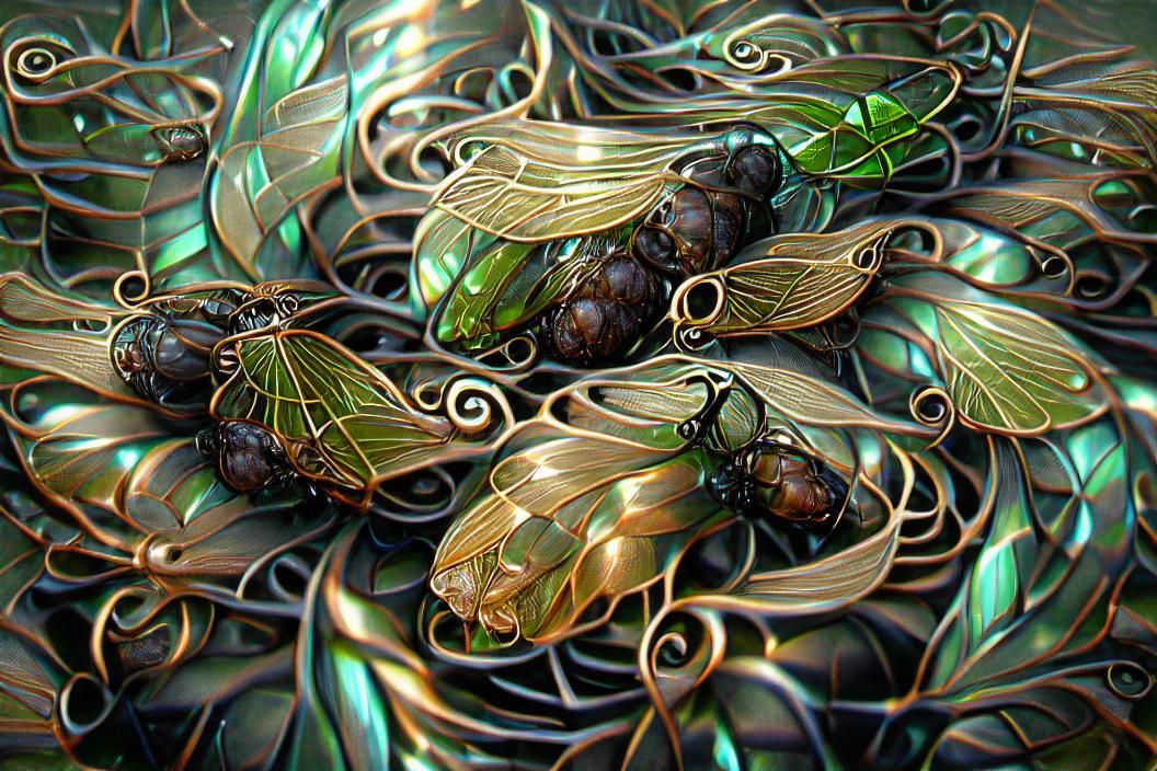 Fractal Fusion Experiment 252 - AI Generated Artwork - NightCafe Creator