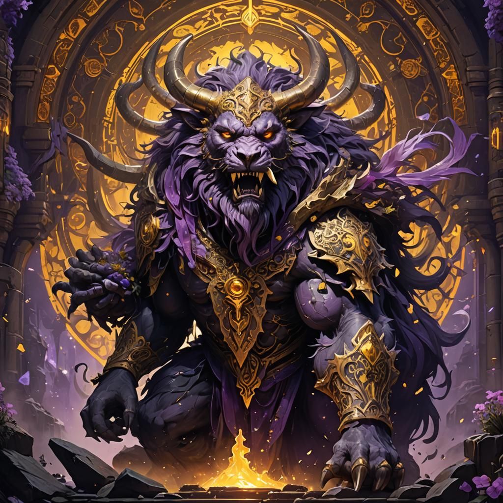 Mythic Beast Skoll niji art style - AI Generated Artwork - NightCafe ...