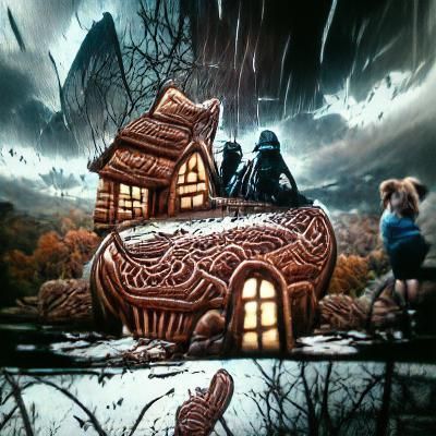 Hansel and Gretel - AI Generated Artwork - NightCafe Creator