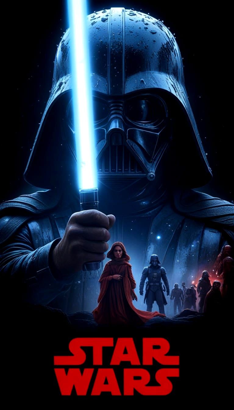 Star Wars - Galactic Epic Space Opera Movie Poster