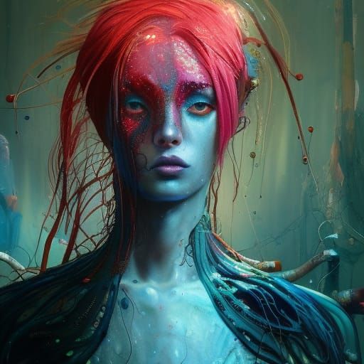 weird creation - AI Generated Artwork - NightCafe Creator