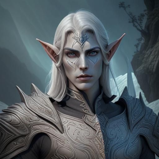 Altmer male, elder scrolls high elf - AI Generated Artwork - NightCafe ...