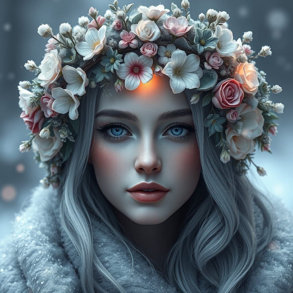The Snow Queen's Winter Solstice Crown