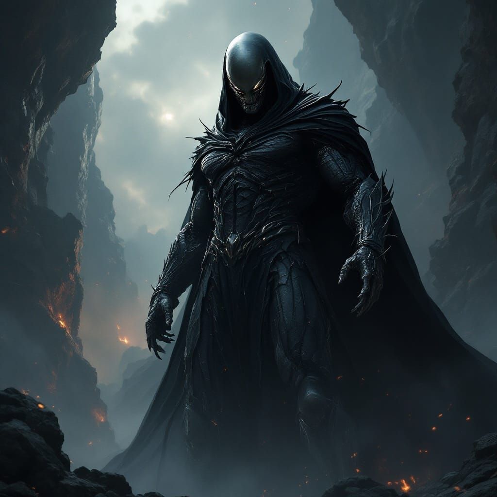 Dark Superman Xenomorph: Primal Fear and Epic Inti... - AI Art