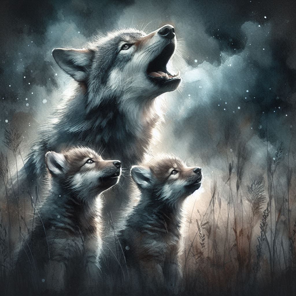 Learning to Howl - AI Generated Artwork - NightCafe Creator