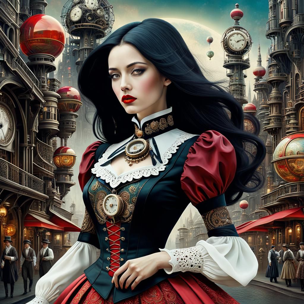 Clockwork World - Miss Annekythera - AI Generated Artwork - NightCafe ...