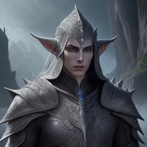 Altmer male, elder scrolls high elf - AI Generated Artwork - NightCafe ...