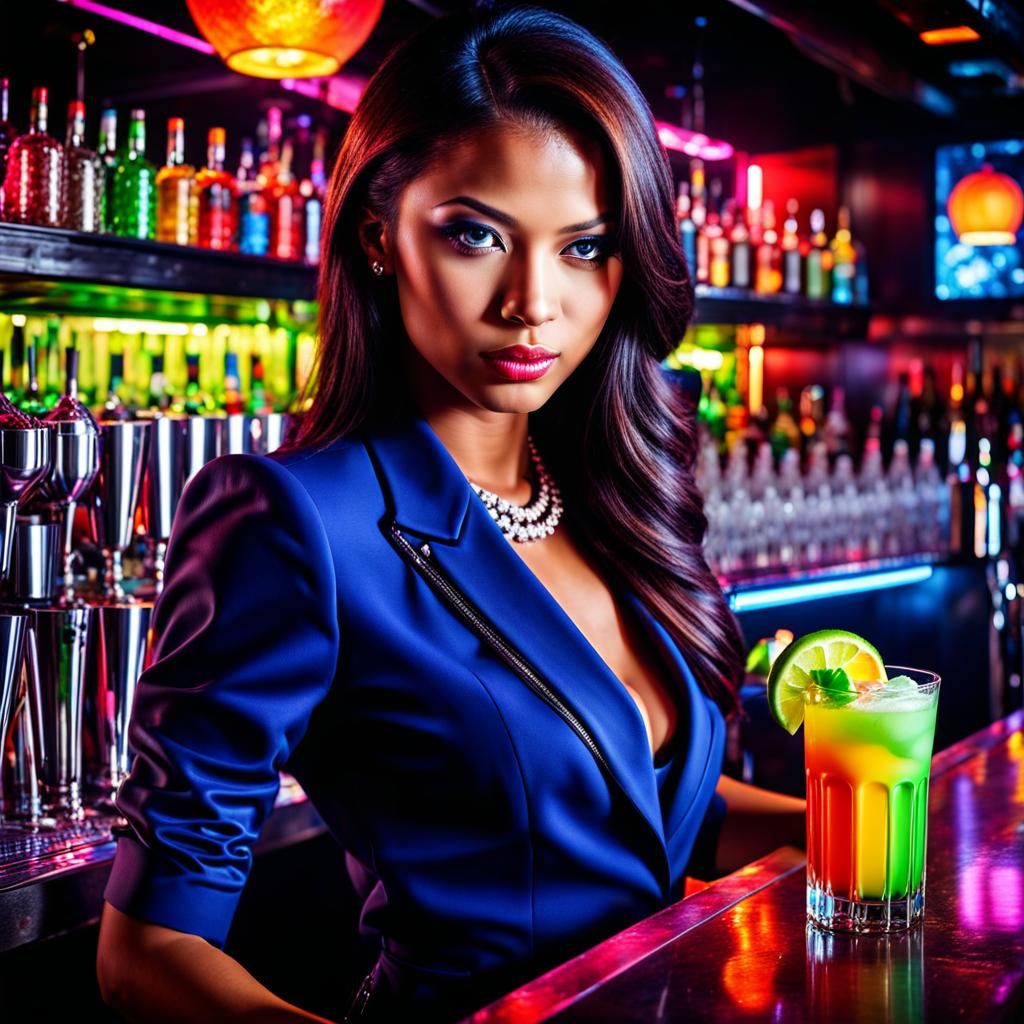 A Bartender - AI Generated Artwork - NightCafe Creator