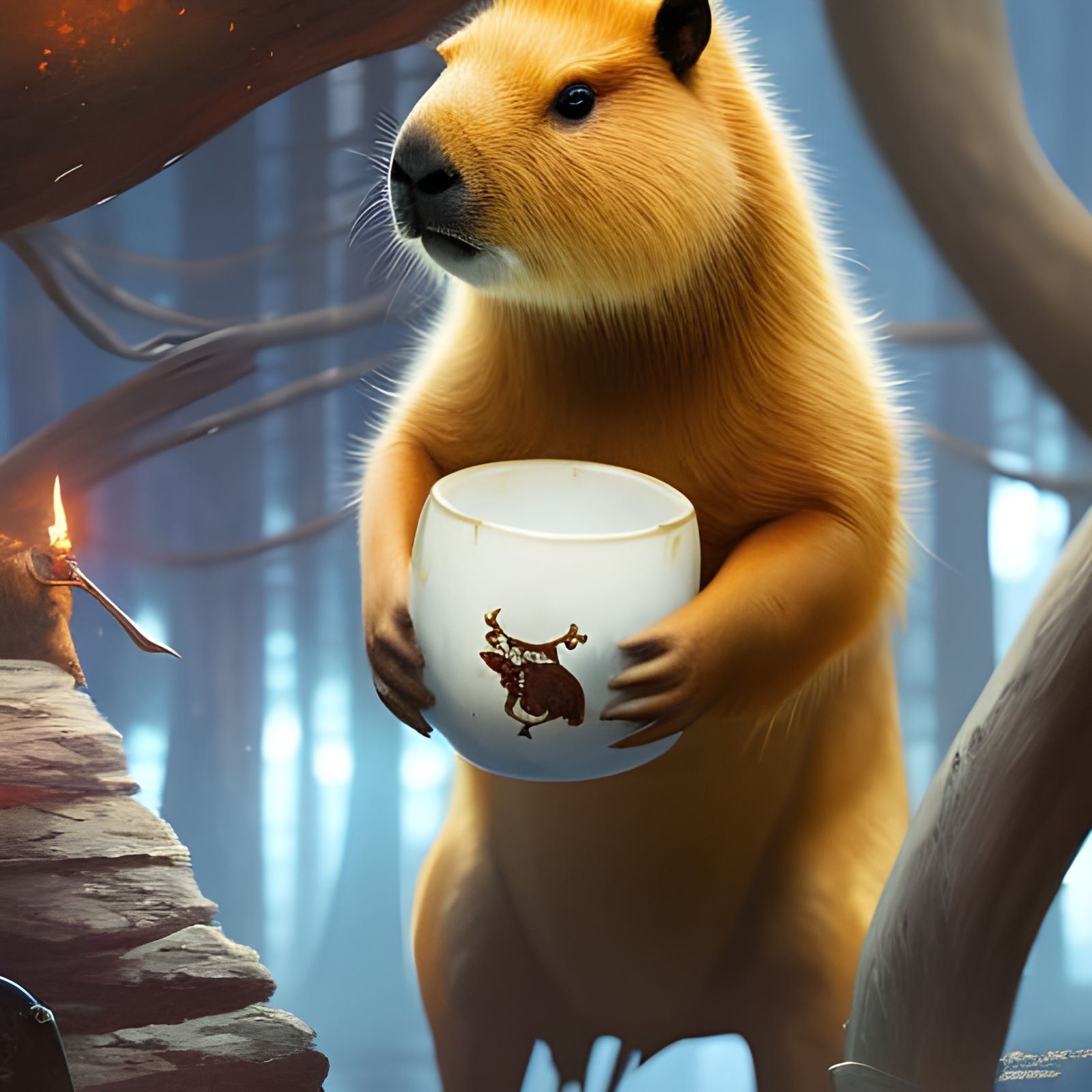 A Capybara - AI Generated Artwork - NightCafe Creator