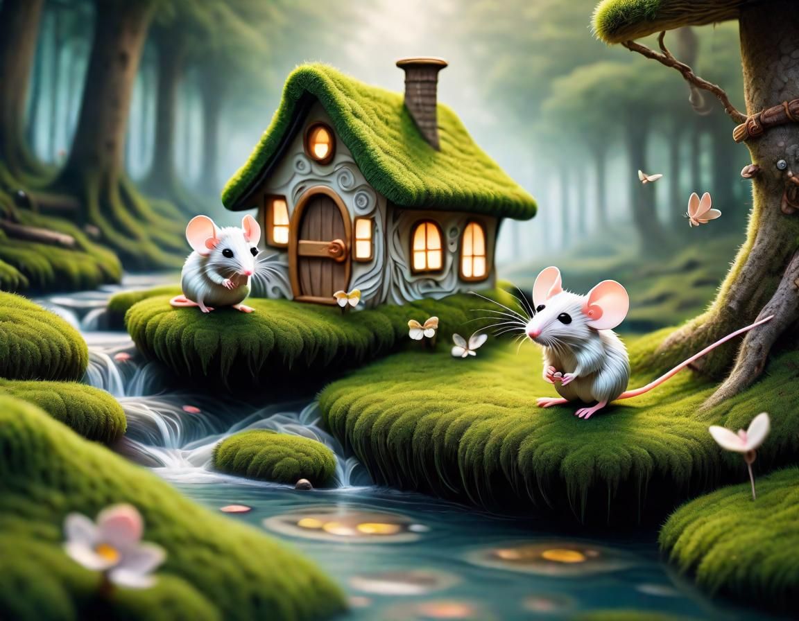Mouse House - AI Generated Artwork - NightCafe Creator