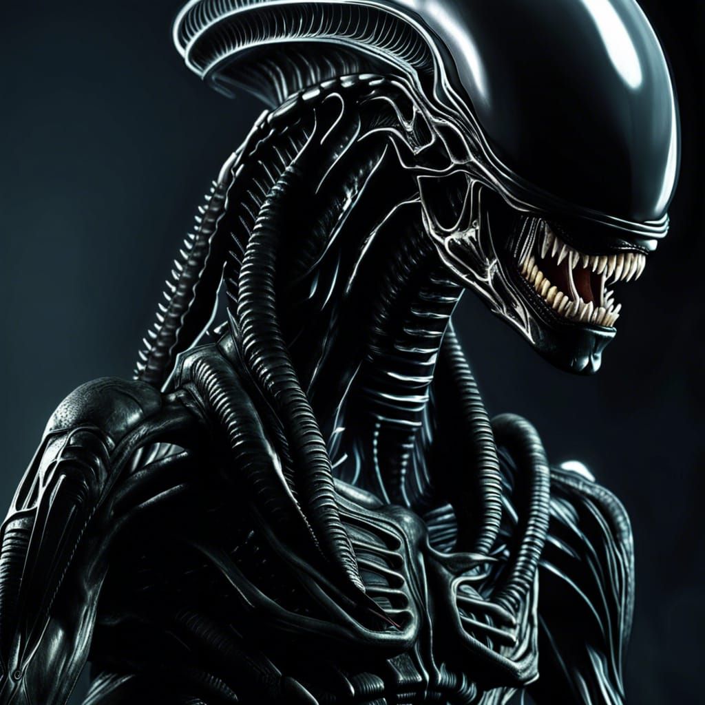 Xenomorph - AI Generated Artwork - NightCafe Creator