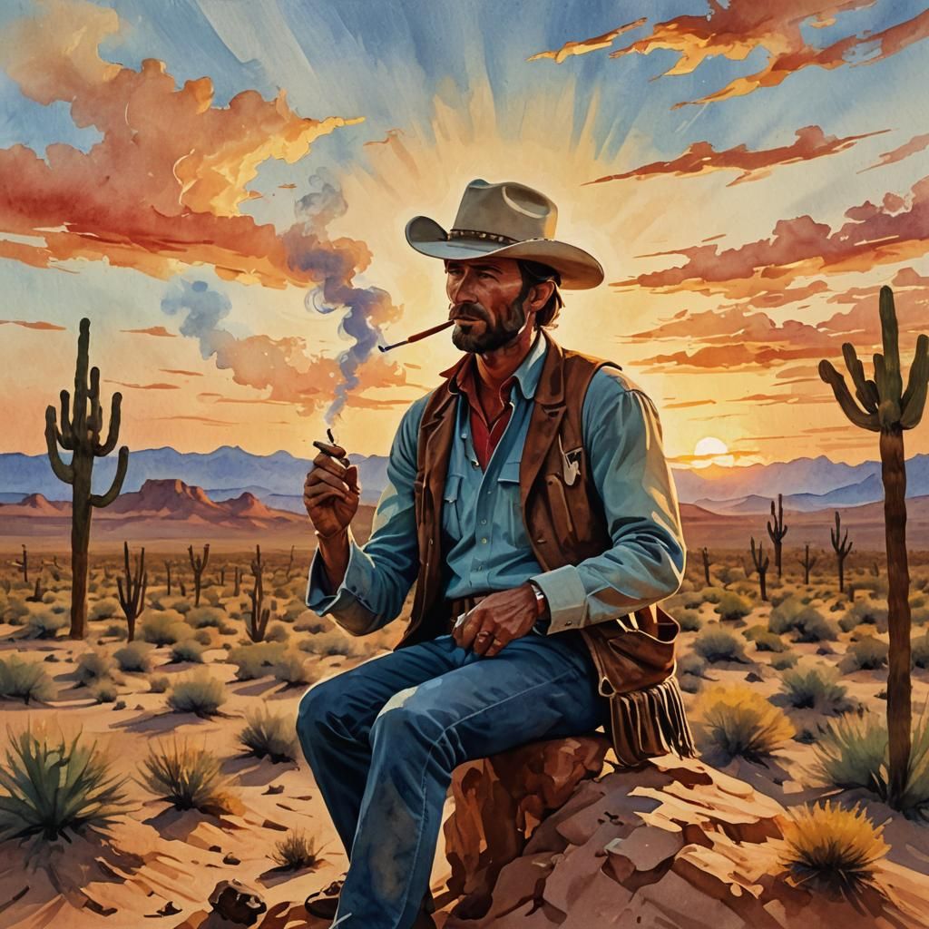 Cowboy - AI Generated Artwork - NightCafe Creator