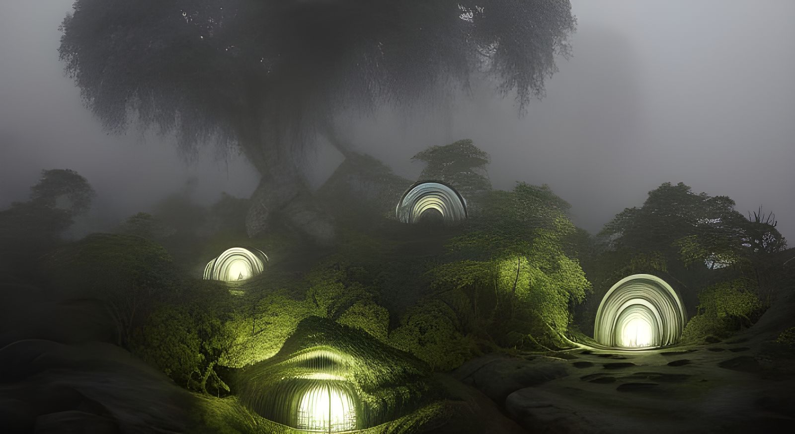 When HR Giger and MC Escher collab on a forest - AI Generated Artwork ...