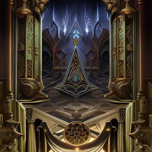 The Interior Magick - AI Generated Artwork - NightCafe Creator
