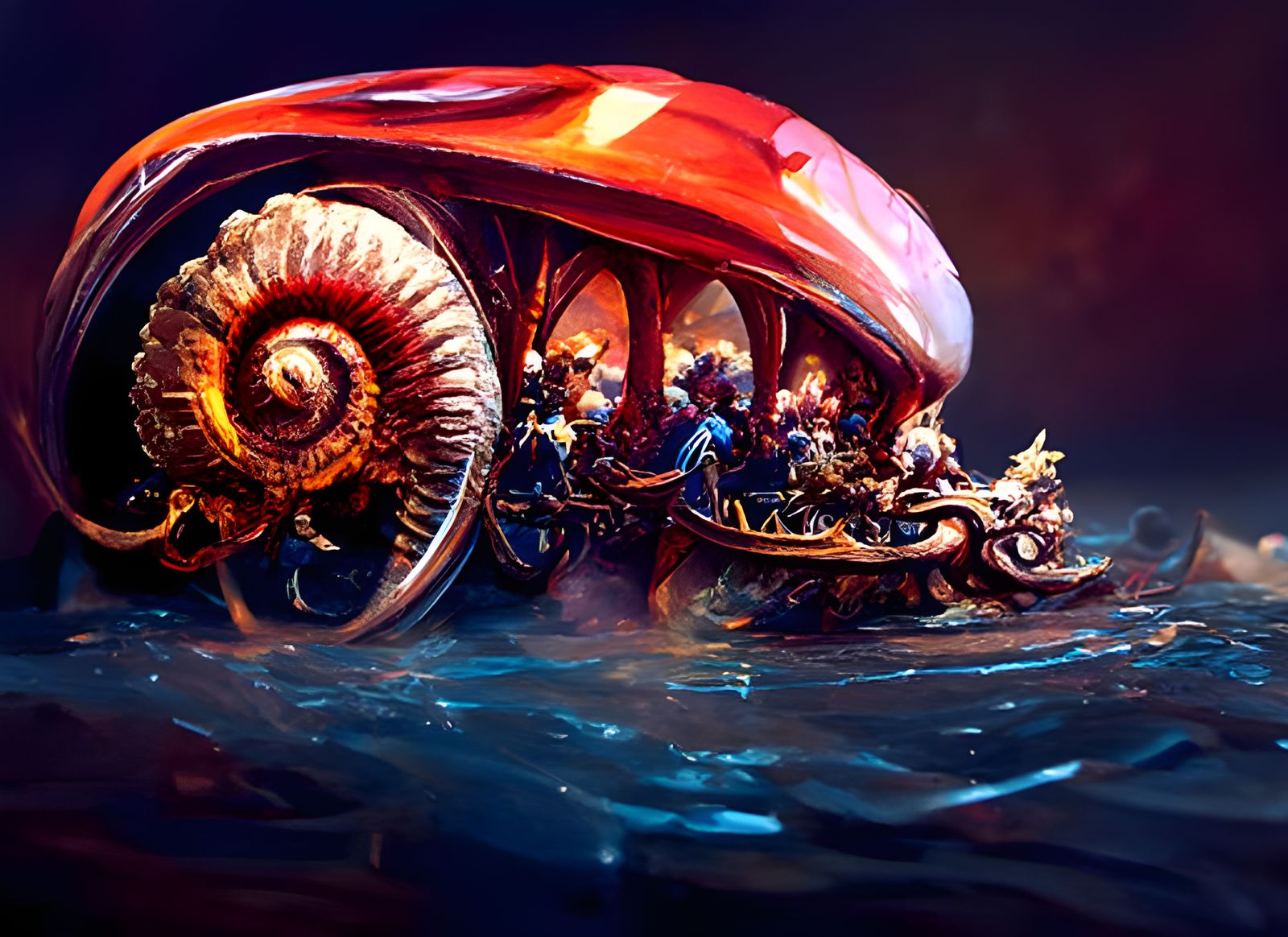 Nautilus Ark - AI Generated Artwork - NightCafe Creator