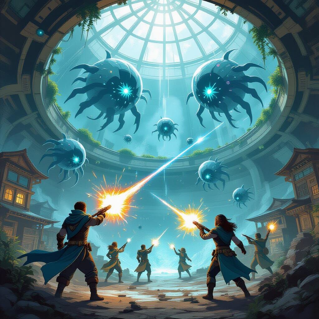 Heroes of the Biodome - Biodome Defenders Fight Interdimensi...