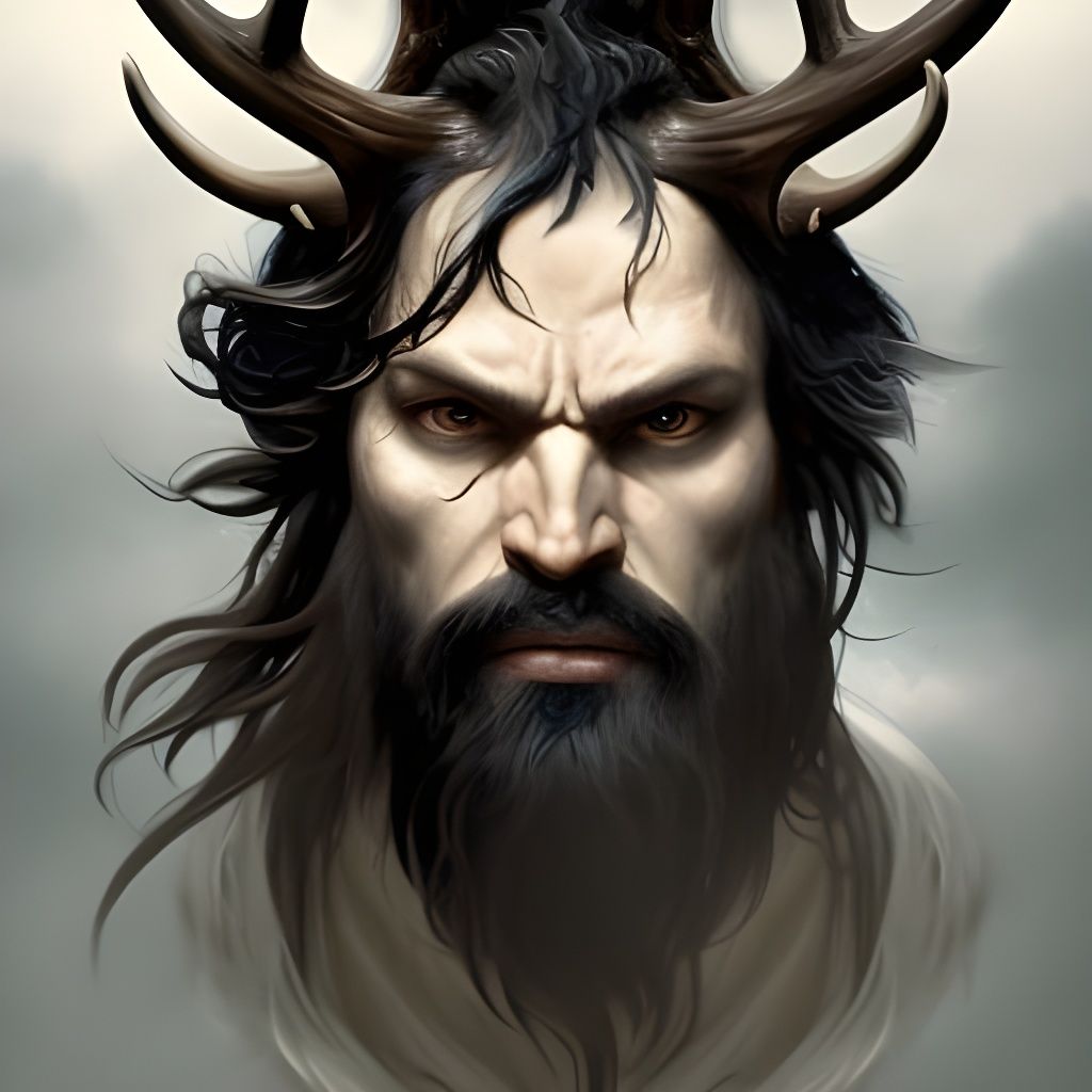 DnD Centaur Druid Character portrait. - AI Generated Artwork ...