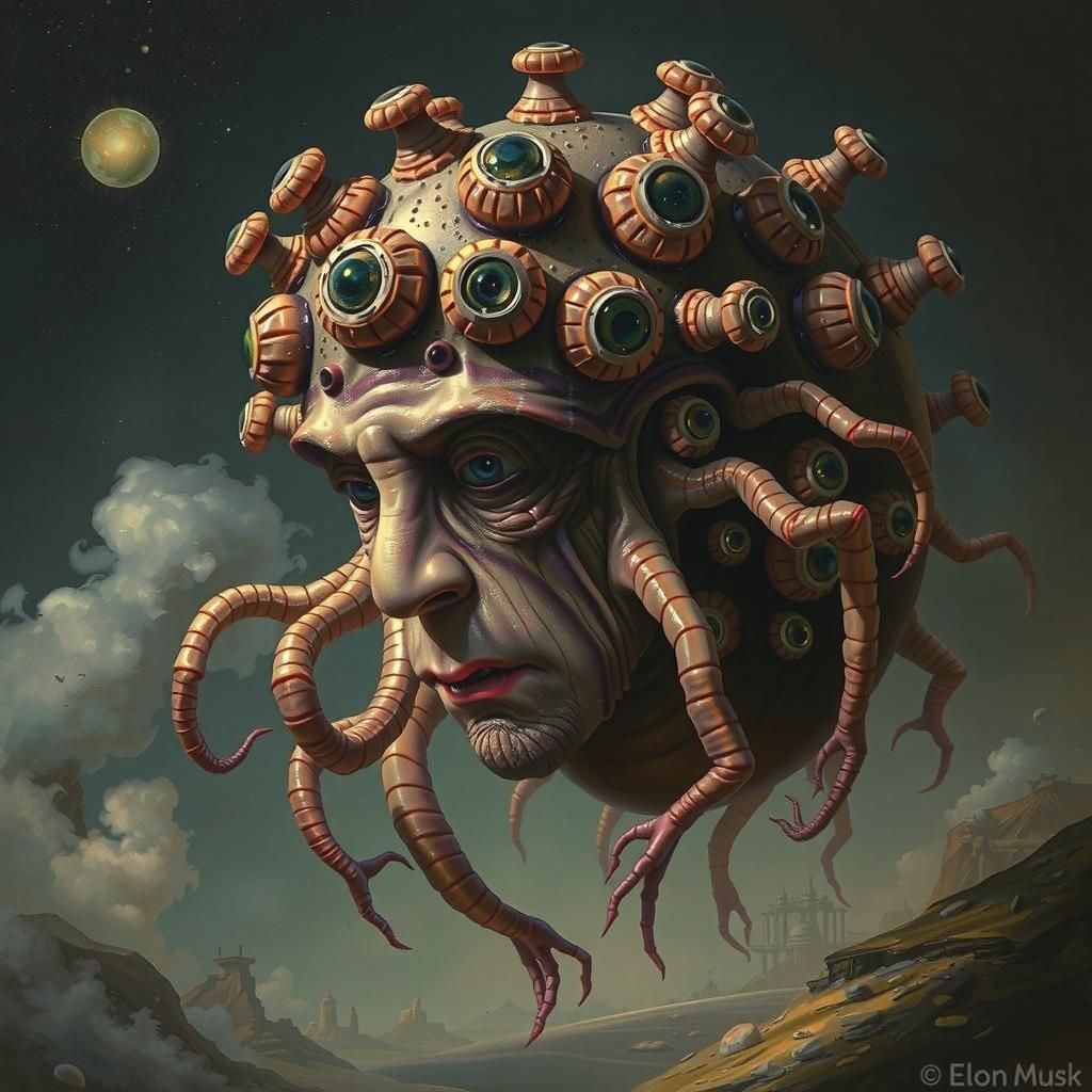 I’ve got this nagging headache - Biomechanical Horror Creat...