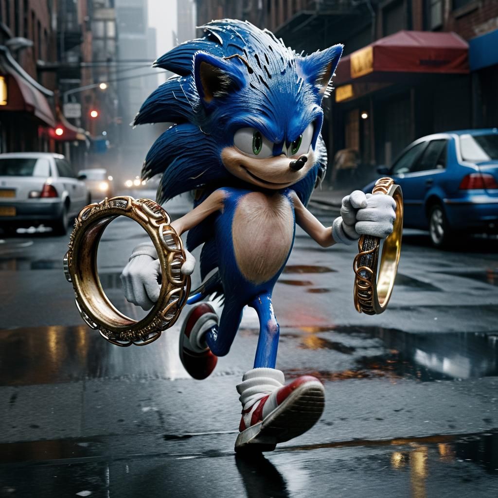 AI Sonic Character Generator - NightCafe