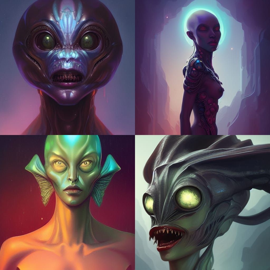 Jacira My Alien Monster Thingy - AI Generated Artwork - NightCafe Creator