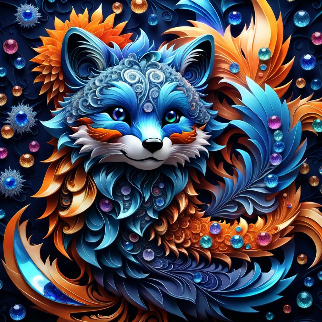 An Adorable Fox 🦊 - AI Generated Artwork - NightCafe Creator