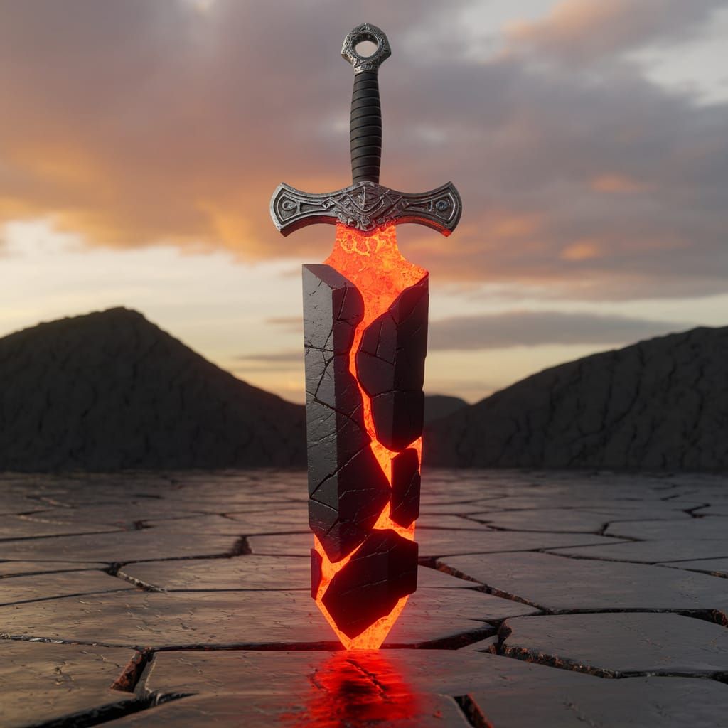 Molten Elemental Sword - Molten Elemental Sword