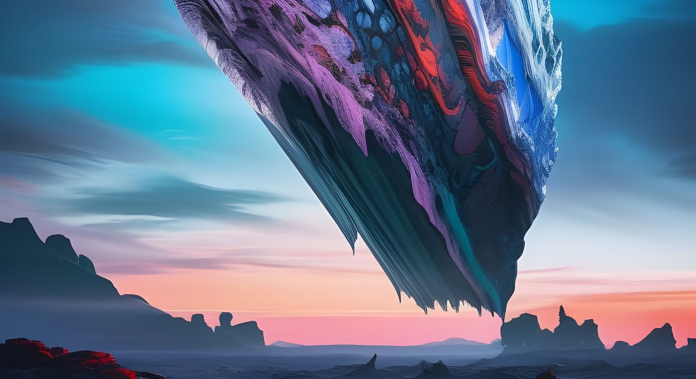 Alien Artifact - AI Generated Artwork - NightCafe Creator